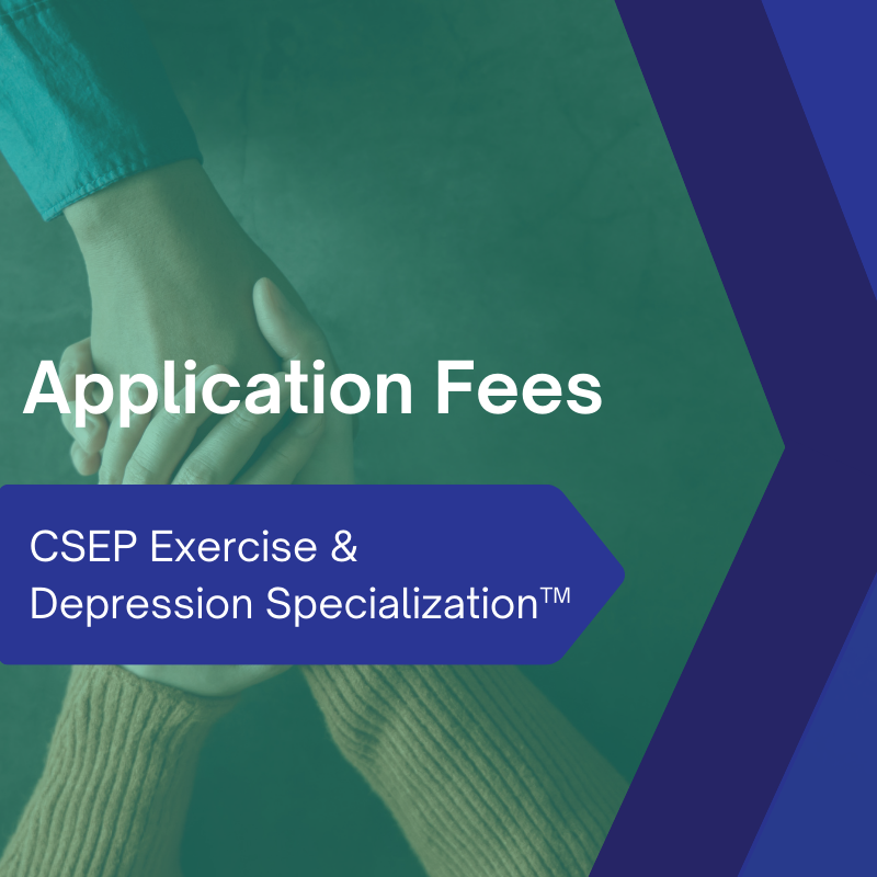 CSEP Exercise & Depression Specialization™: Application & Theory Exam – CSEP Store